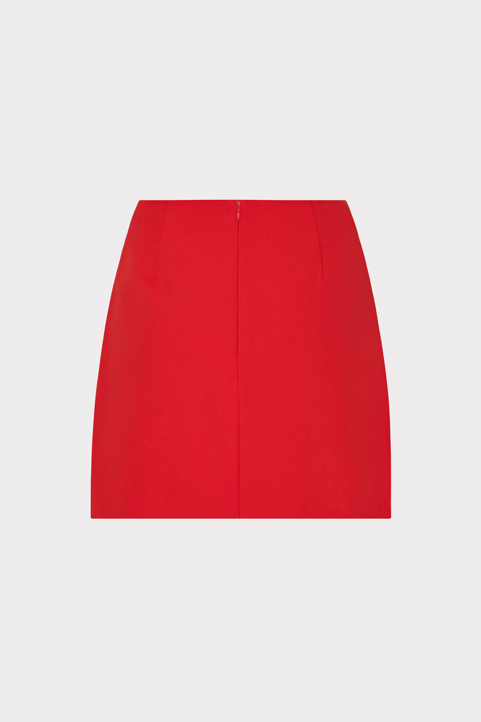 Lizzy Cady Tailored Mini Skirt in Red | MILLY